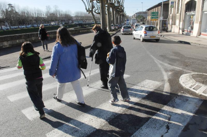 L'O.M.S se mobilise pour les piétons